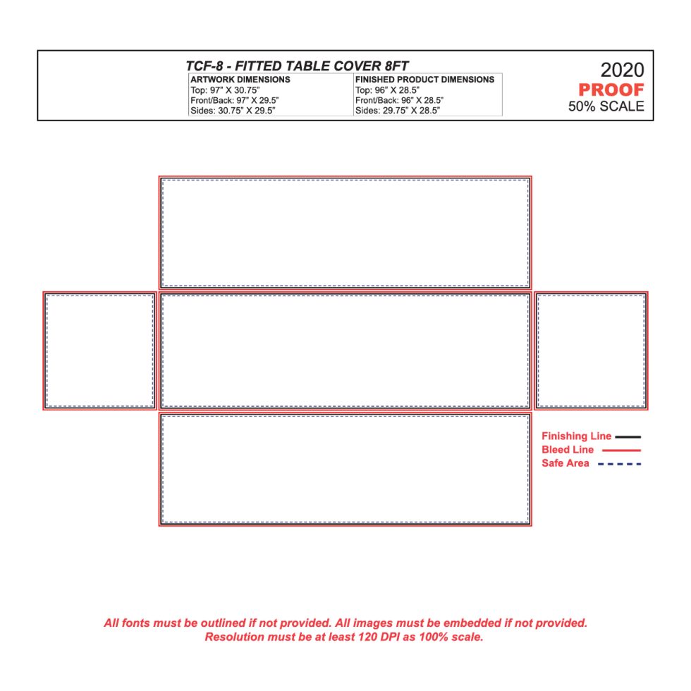 Templates Table Covers Rev | Ameramark