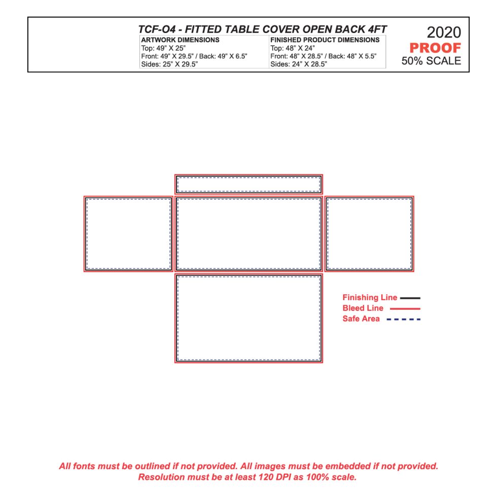 Templates Table Covers Rev | Ameramark
